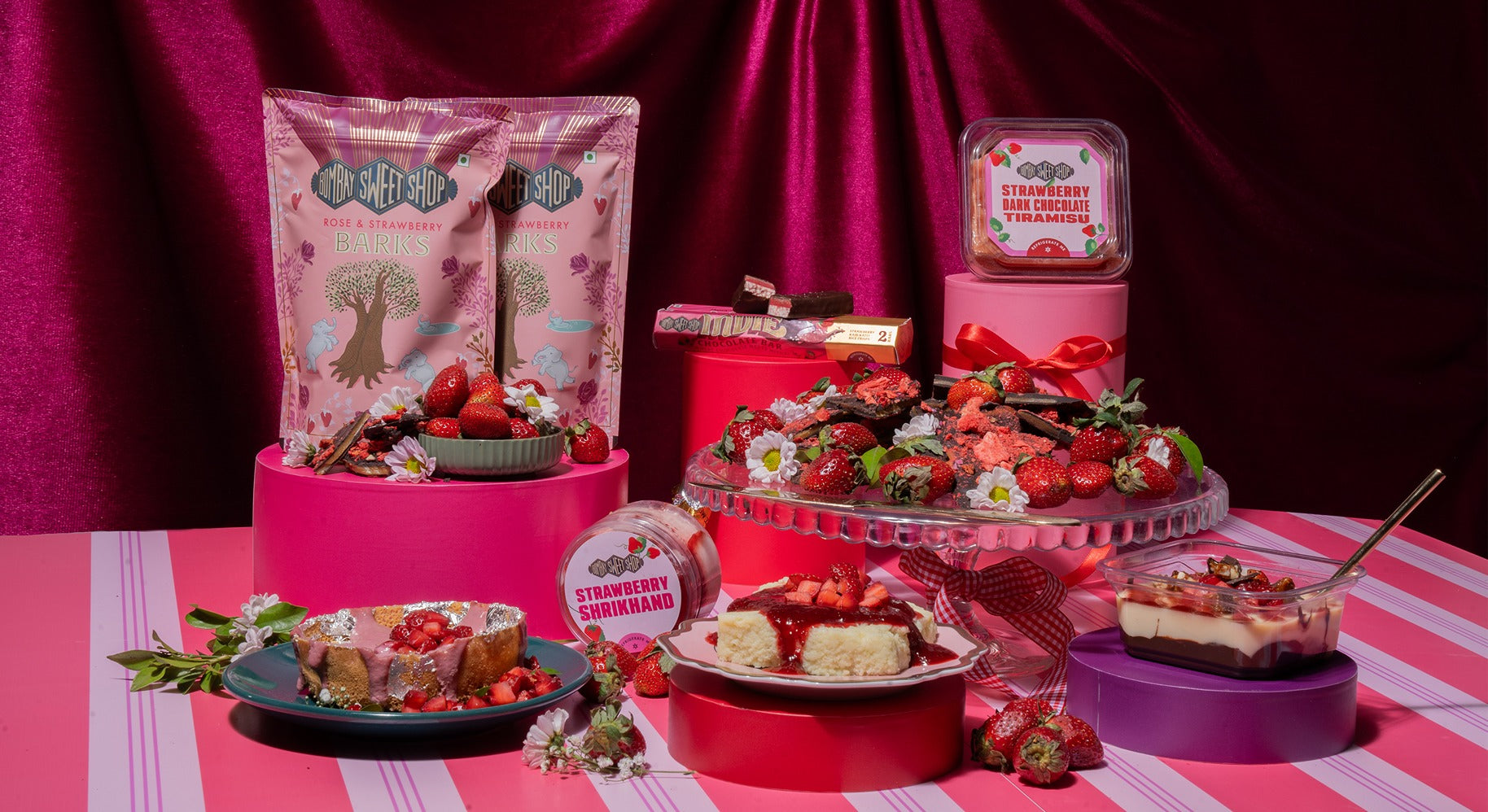 Buy the Best Strawberry Sweets and Mithai in Mumbai – Bombay Sweet Shop