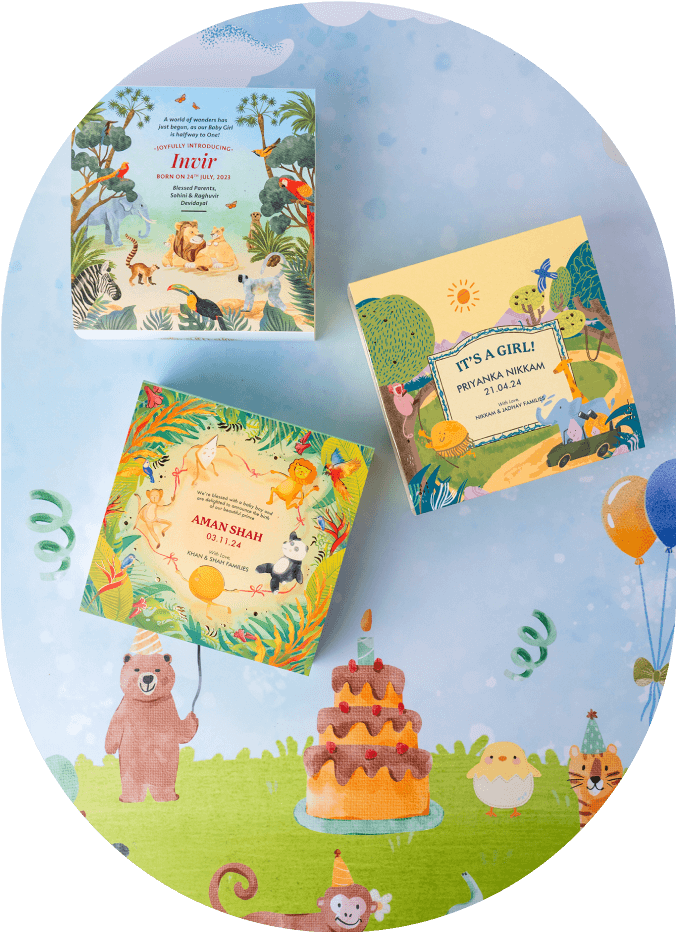 Baby Birth Announcement Hampers | Best Baby Birth Favours (Chocolate ...