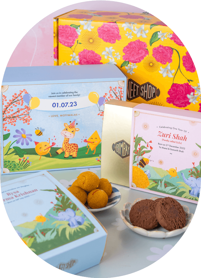Baby Birth Announcement Hampers | Best Baby Birth Favours (Chocolate ...