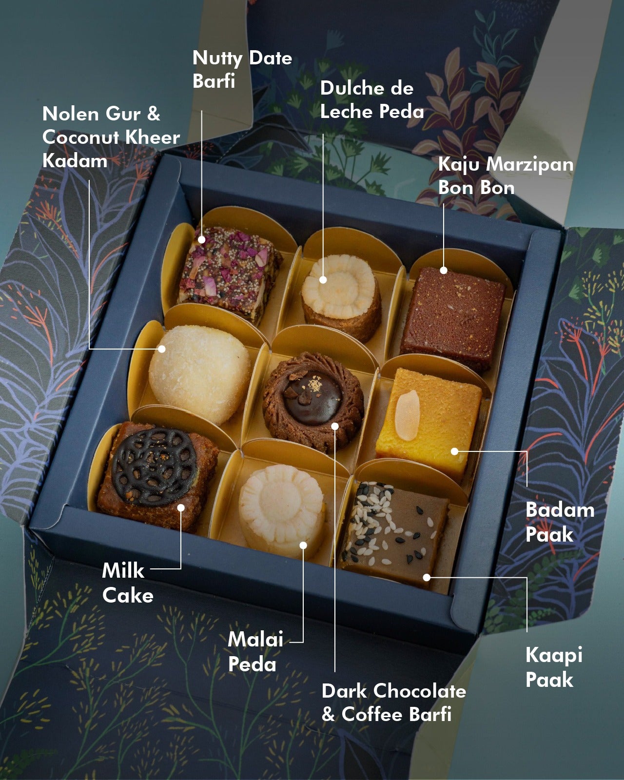 Assorted Mithai - Box of 9 | Best Mithai Box Online – Bombay Sweet Shop