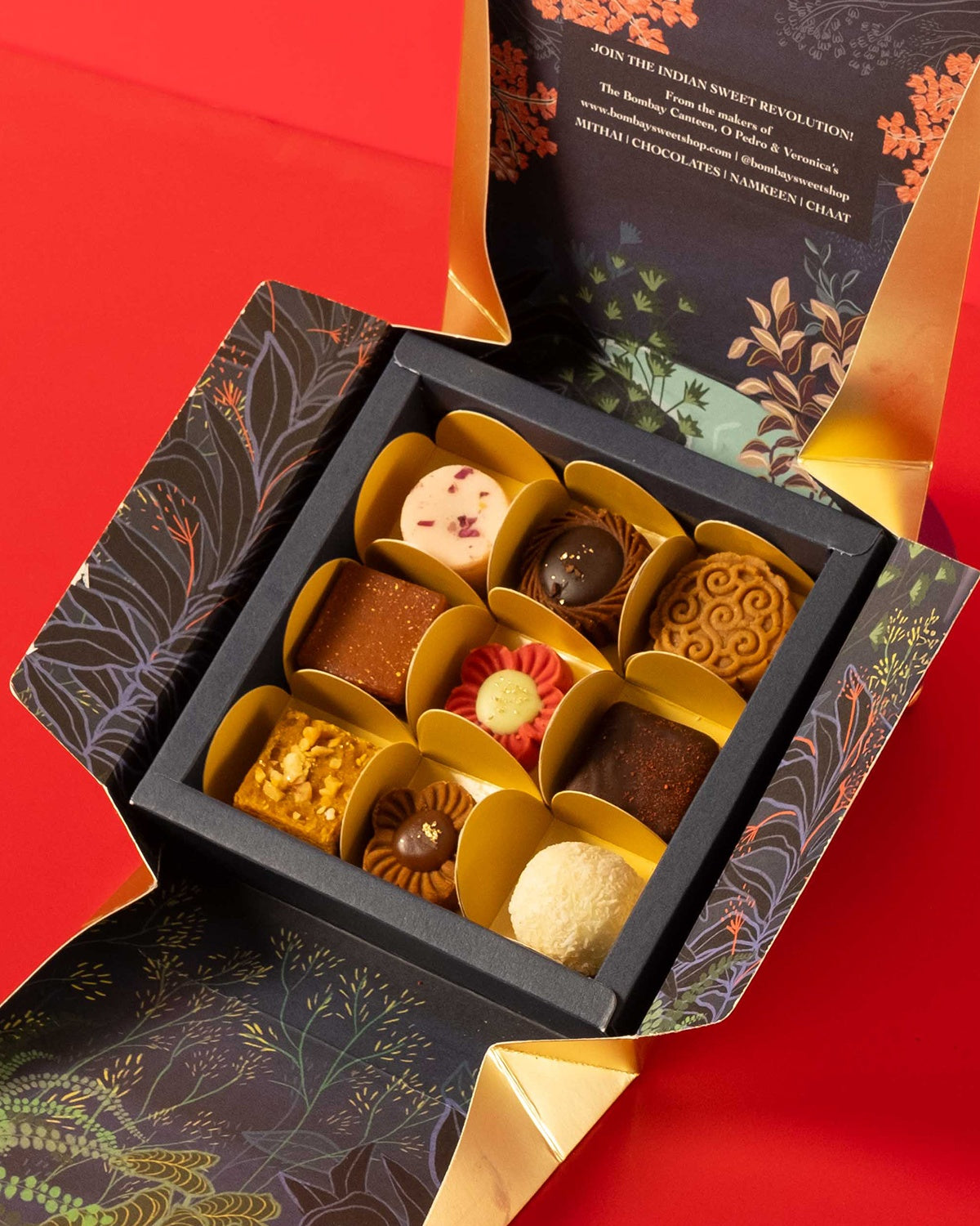 Assorted Mithai - Box of 9 | Best Mithai Box Online – Bombay Sweet Shop