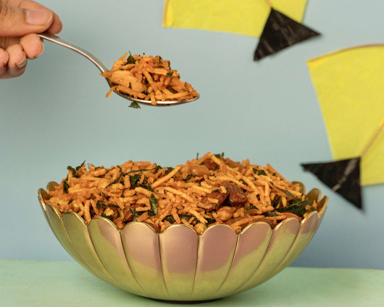 Peri Peri Potato Salli Mini (90g) – Bombay Sweet Shop